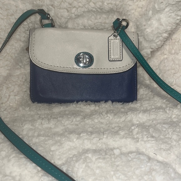 Coach | Bags | Coach Many Color Block Crossbody Bagwallet | Poshmark